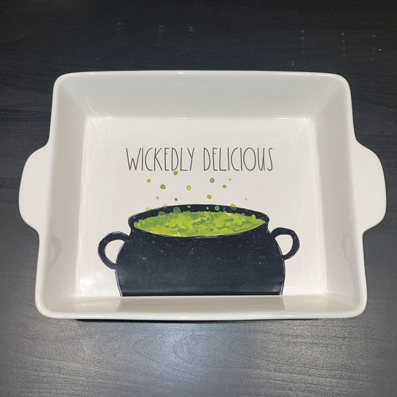 Rae Dunn | Accents | Rae Dunn Wickedly Delicious 1x9 Casserole Baking ...